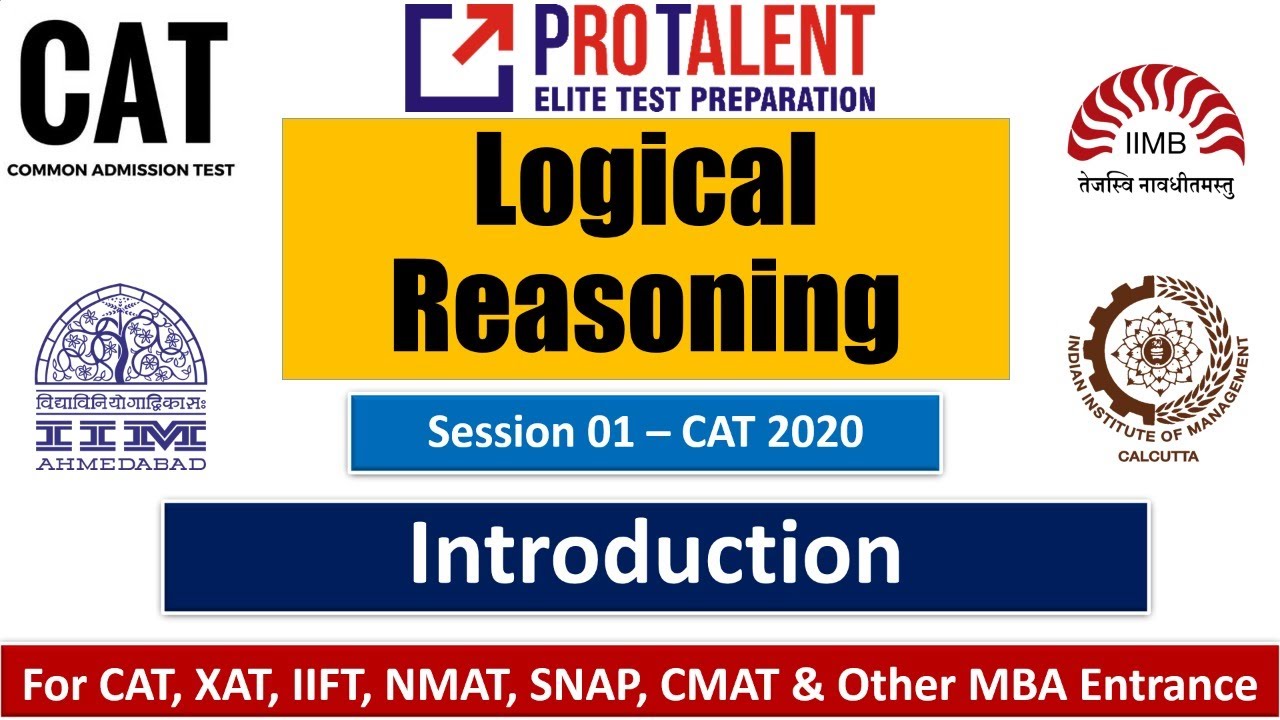 Logical Reasoning for CAT Orientation - YouTube