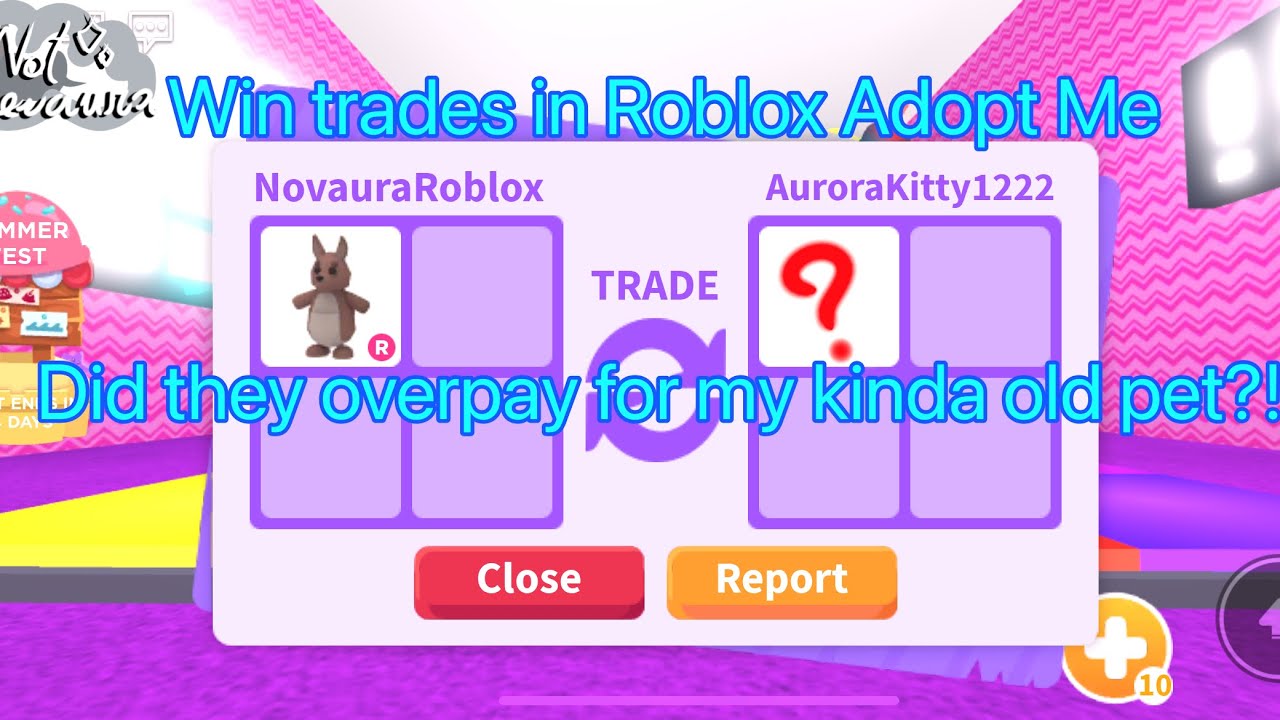 Showing my recent WIN TRADES in Roblox Adopt Me part 7! - YouTube
