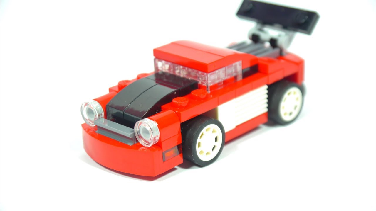 LEGO Creator 31055 — Red racer - YouTube