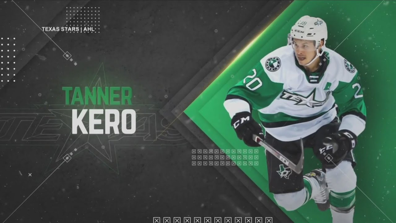 Tanner Kero back in the U.P. after AHL cancels season - YouTube