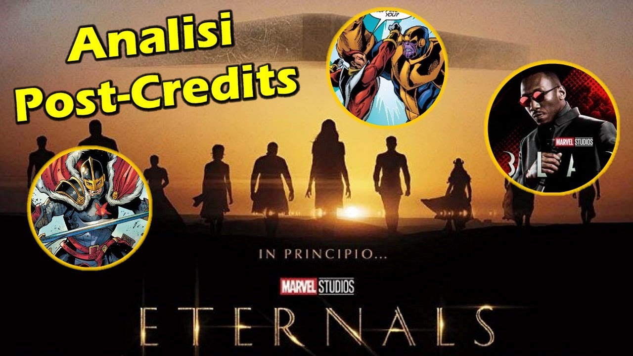BLACK KNIGHT E BLADE IN ETERNALS? - Analisi scene post credits Eternals ...