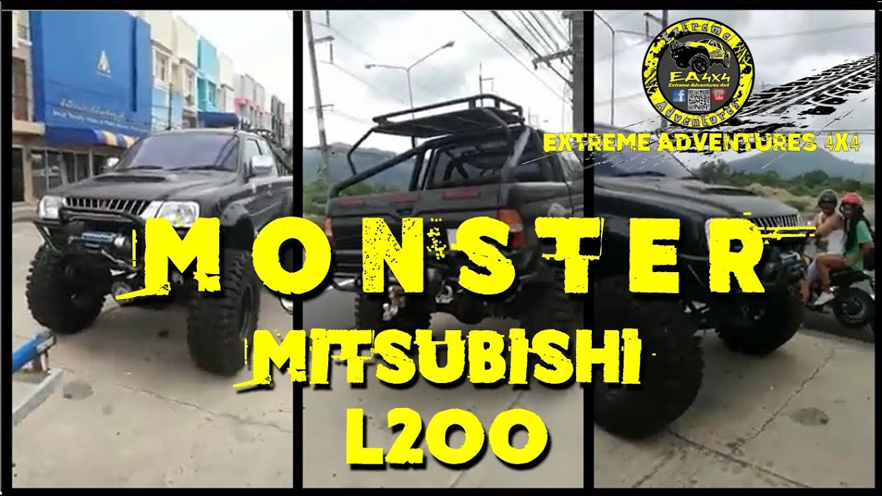 Mitsubishi L200 COLT Monster in Thailand - YouTube