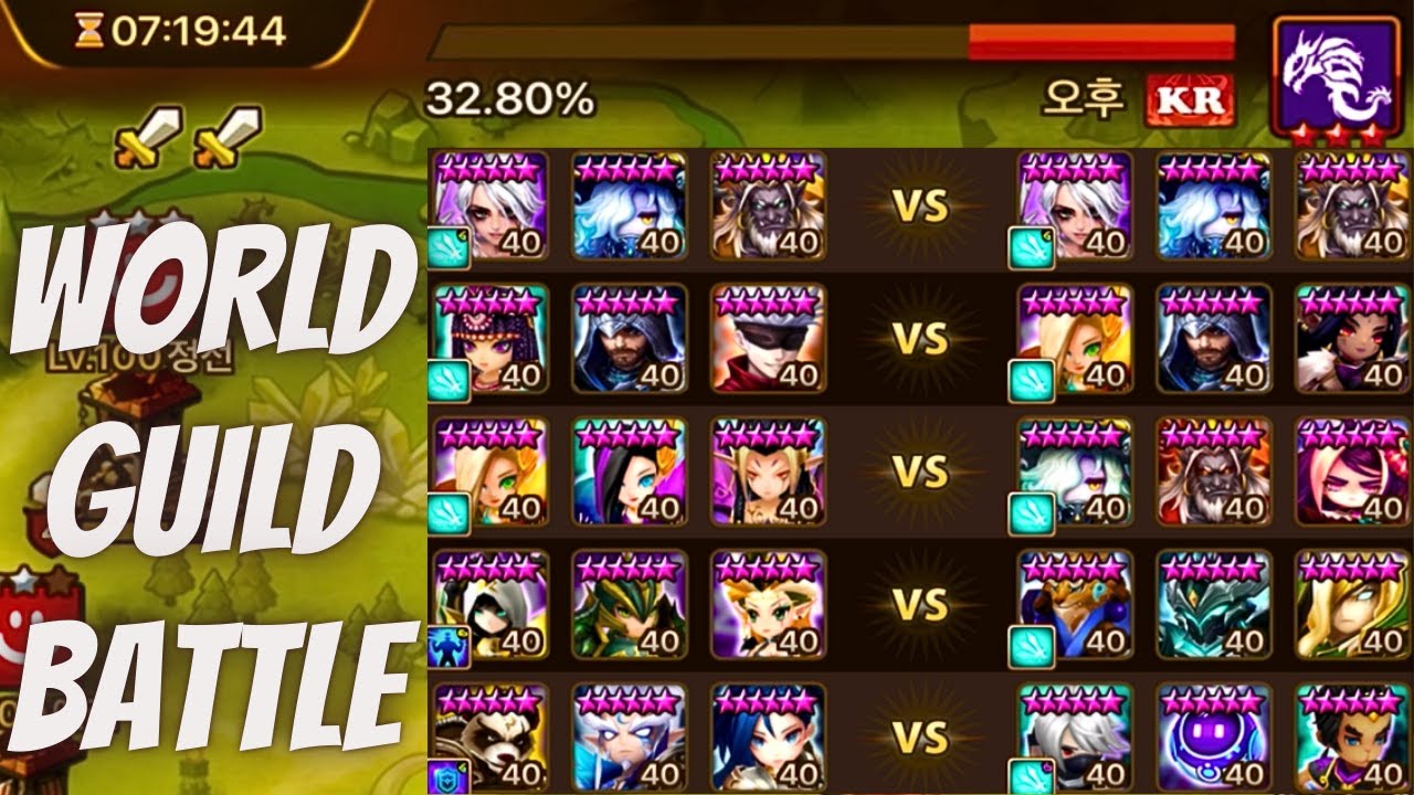 Fighting the BEST L&D 5 DEFs from this TOP Korean Guild! - G3 World ...