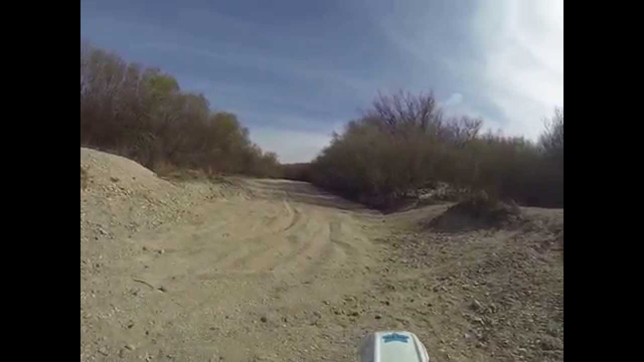 Dirt Bike in Salinas River (Soledad, CA) - YouTube