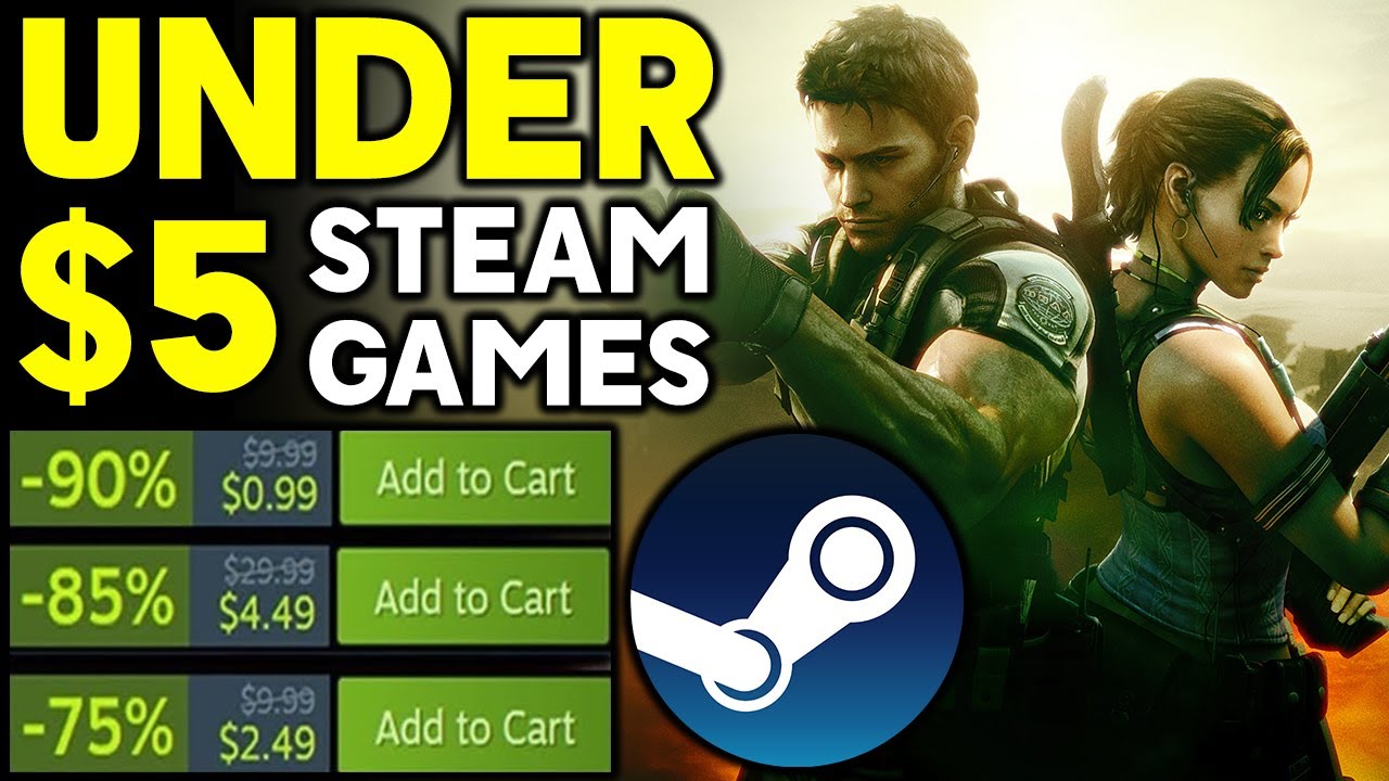 AWESOME STEAM PC GAME DEALS UNDER $5 - SUPER CHEAP GREAT STEAM PC GAMES ...
