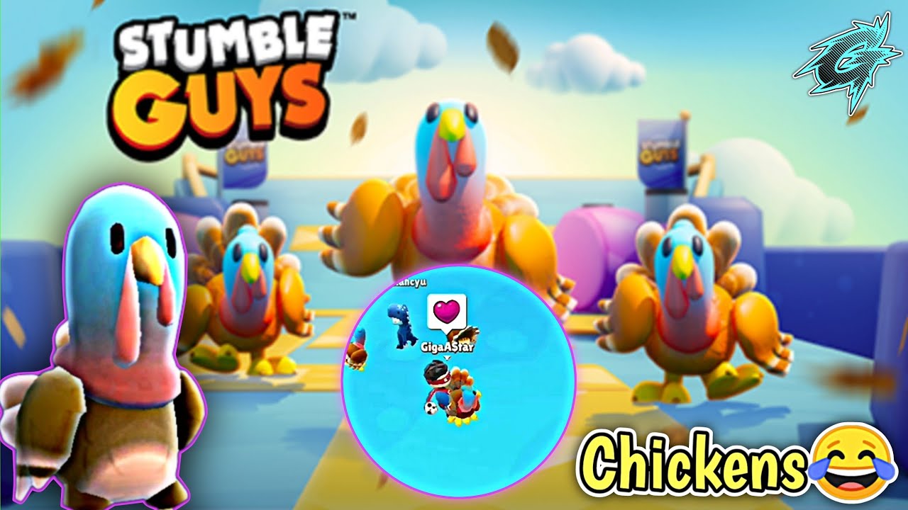 🦃TURKEY TAKEOVER In Stumble Guys - YouTube