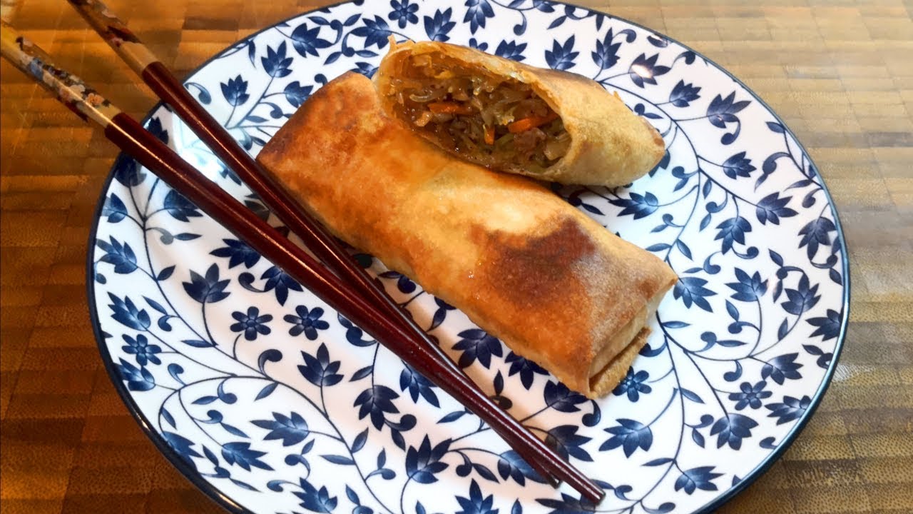 ROLLITOS DE PRIMAVERA Caseros | Cocina China #recetasdelmundo # ...