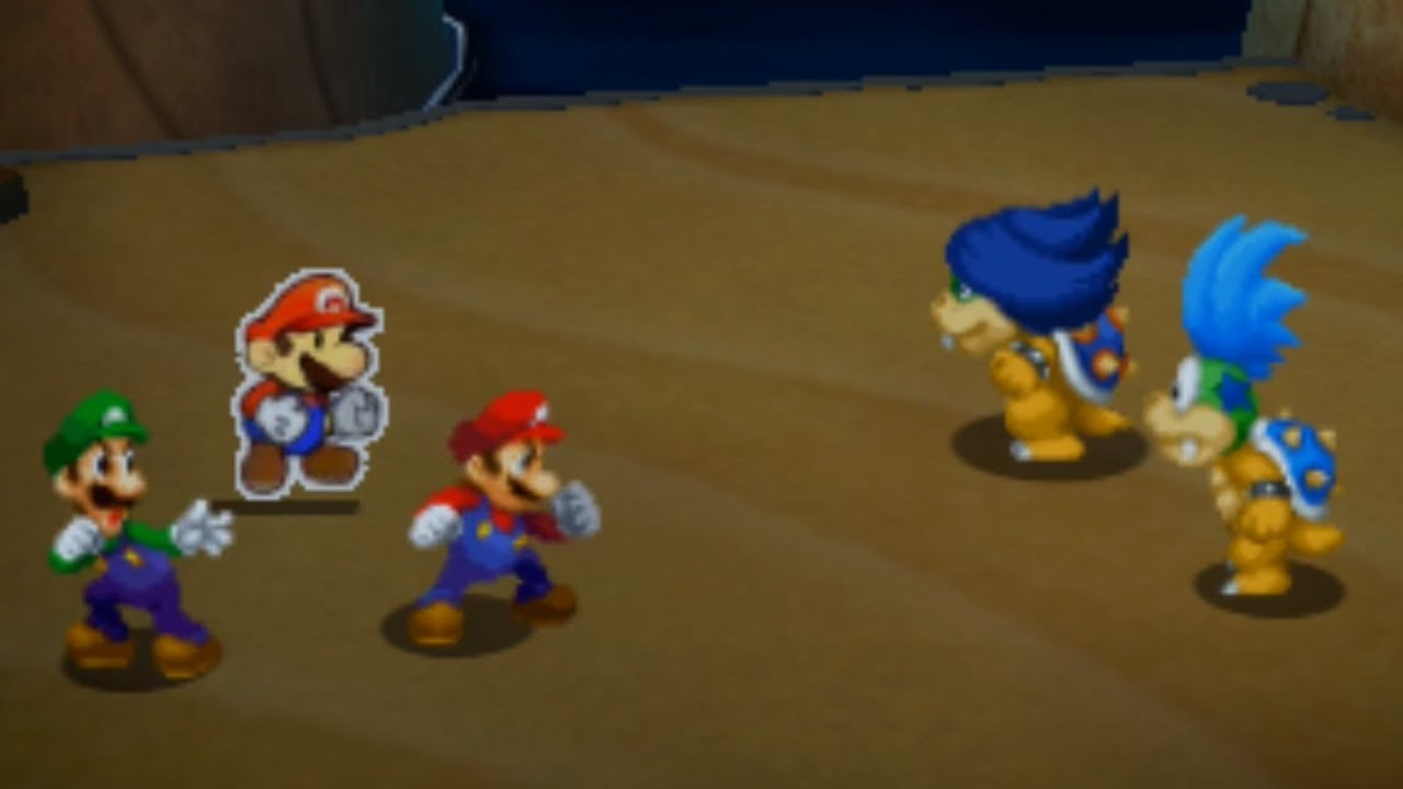 Mario & Luigi: Paper Jam Walkthrough Part 34 - Larry/Ludwig Battle ...