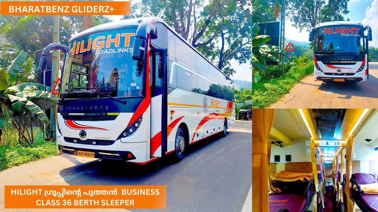കാഞ്ഞിരപ്പള്ളി ബാംഗ്ലൂർ റൂട്ടിൽവീണ്ടും HILIGHT ROADLINKS പുത്തൻ സ്ലീപ്പ ...