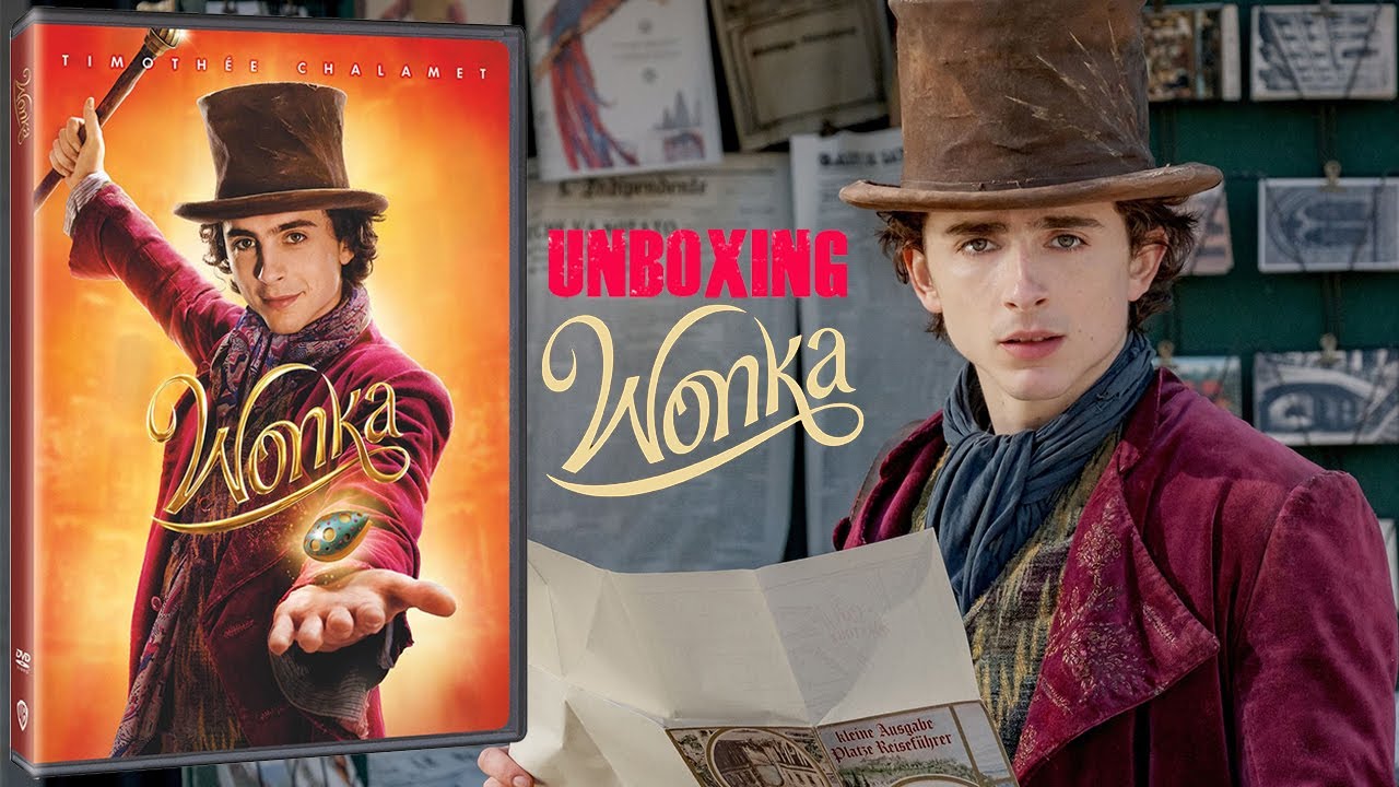 Wonka 2023 DVD Edition (Review and Unboxing) (Timothée Chalamet, Hugh ...