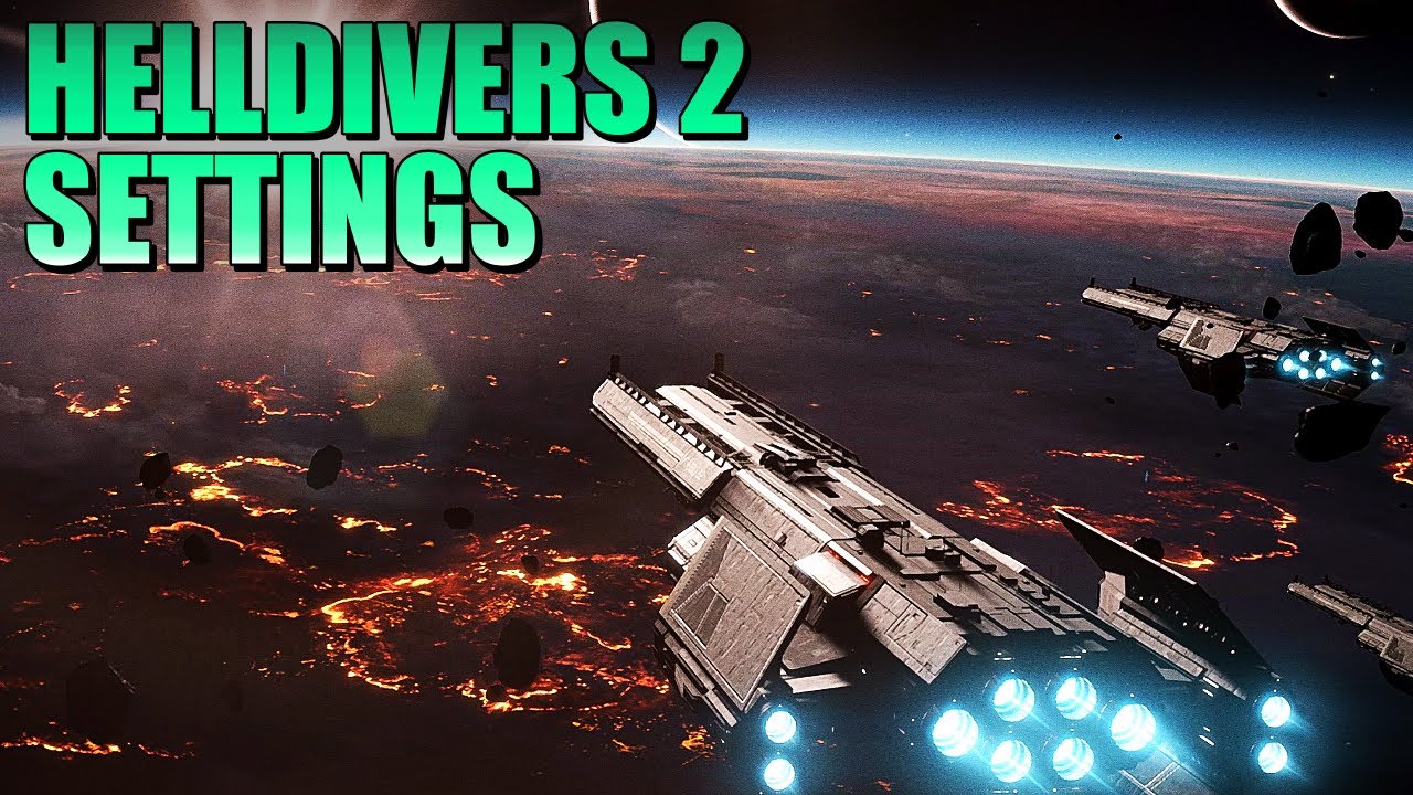 My Helldivers 2 Settings - YouTube
