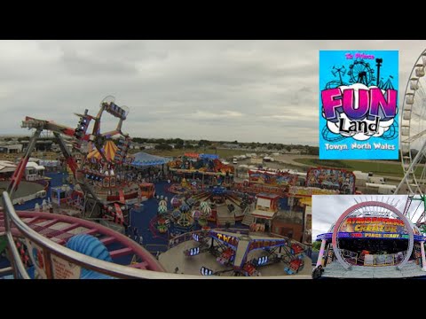 First Time Fun Fair Vlog at Tir Prince FunLand Towyn, GREAT RIDES ...