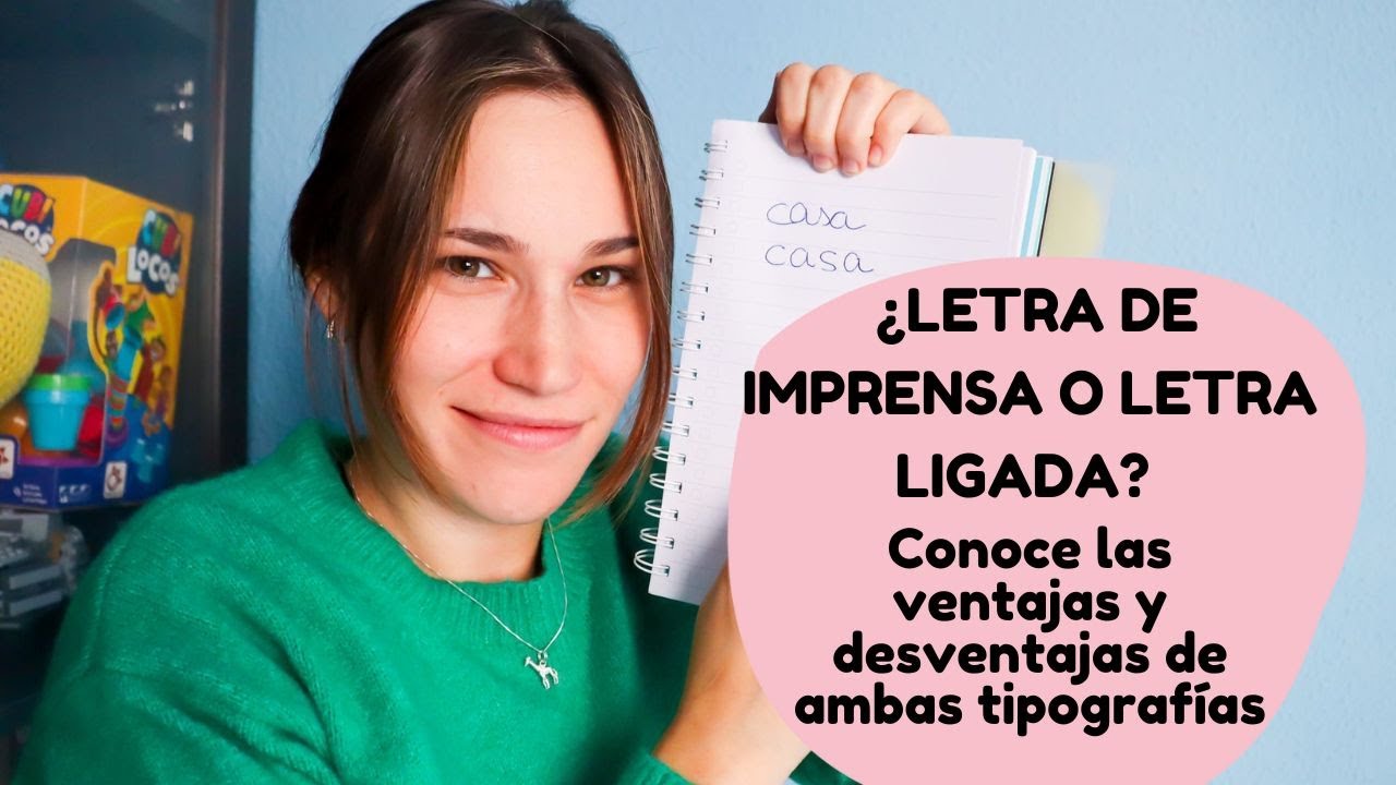 Letra ligada vs letra imprenta | ¿Cuál es la mejor? - YouTube