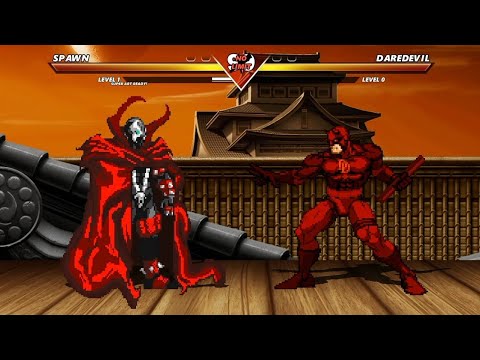 SPAWN vs DAREDEVIL - High Level Awesome Fight!!!! - YouTube