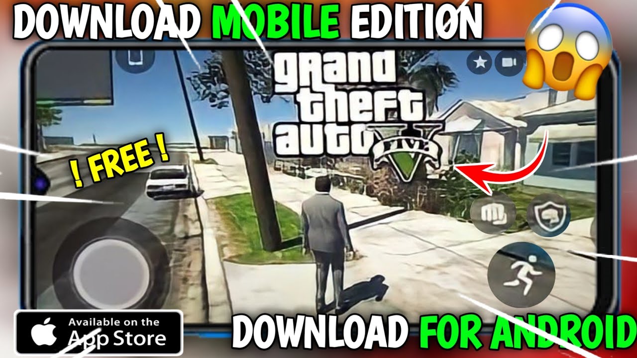 [FINALLY]🔥 Biggest Fan-Made Of Gta 5 Is Now For Android l Gta 5 Mobile ...