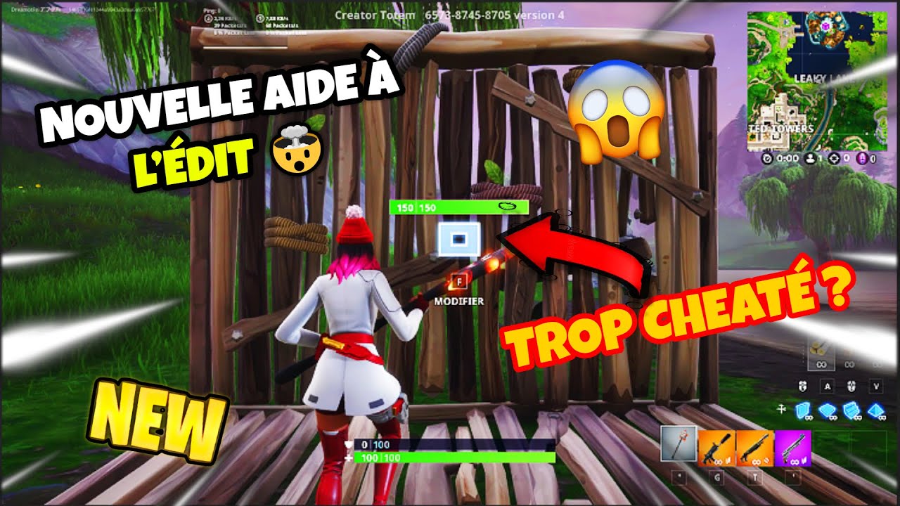 🎯 TEST DE LA NOUVELLE AIDE À L'ÉDIT SUR FORTNITE - OP OU FLOP ? 🤔# ...