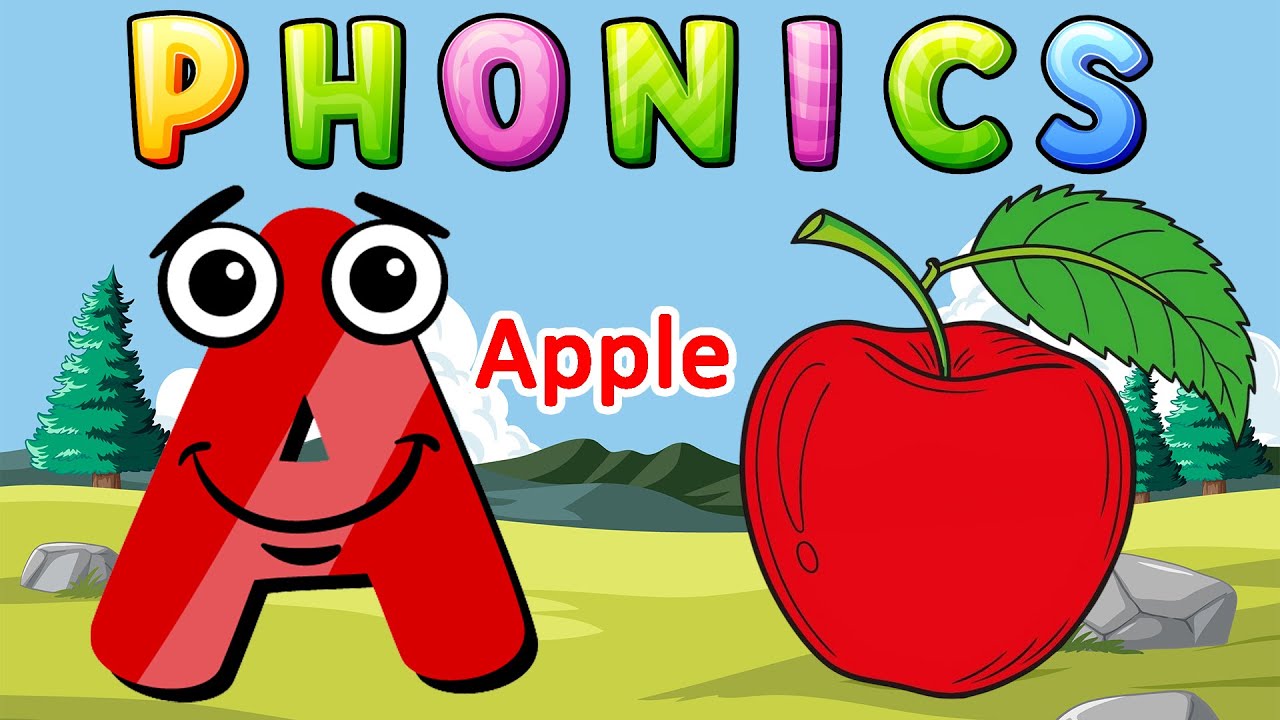 Phonics Song 1: A to Z- A For Apple- ABC Alphabet Songs, Nursery Rhymes ...