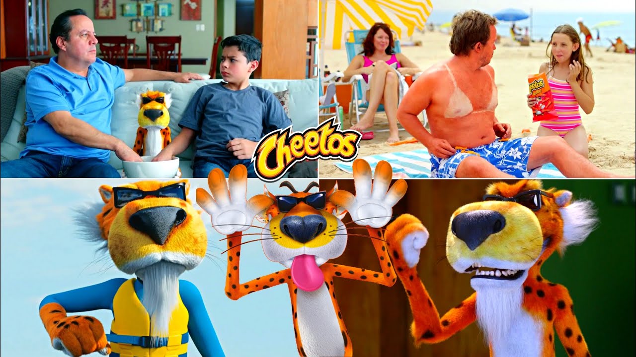 Chester Cheetah Funniest Cheetos Commercials EVER! Dangerously Cheesy ...