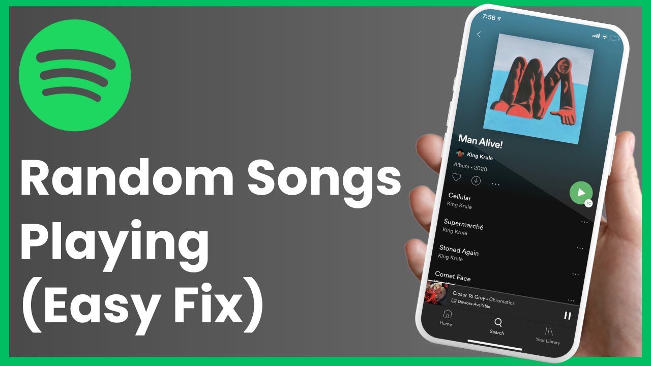 How To Fix Spotify Playing Random Songs ! - YouTube