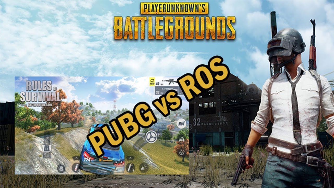 PUBG VS ROS |LIVE TEST|Road to 300 subs - YouTube