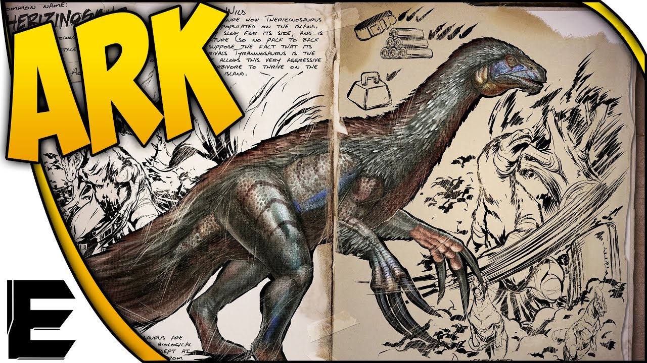 ARK Survival Evolved Update THERIZINOSAUR, ARTHROPLUERA, KAPROSUCHUS ...
