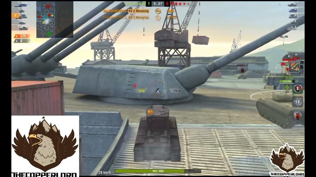 World Of Tanks Blitz ' Russian Kv2 One Shot Kill - Russian T34. #428 - YouTube