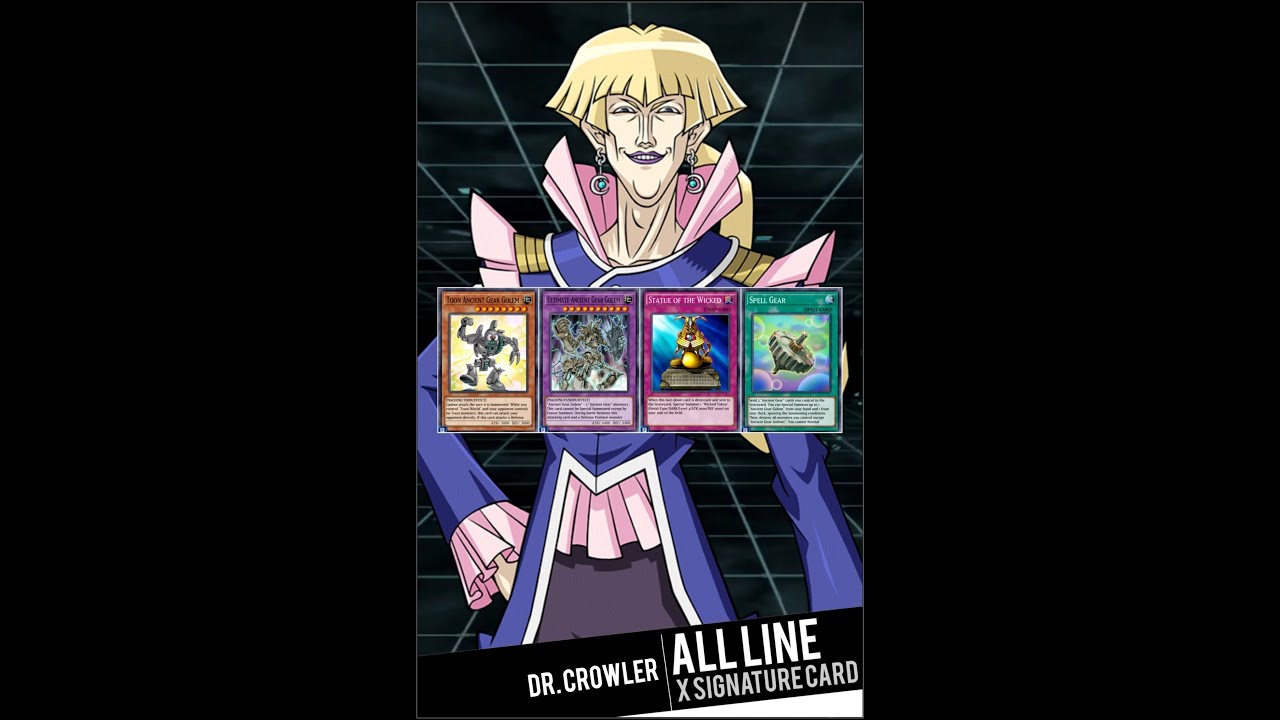 Yugioh Duel Links - Dr. Crowler x ALL Special Phrases Card - YouTube