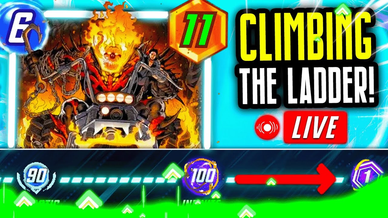 SNAP TIME LIVE STREAM - NEW SEASON/CARDS - GUY PLAYS SNAP - CLIMBING UP ...
