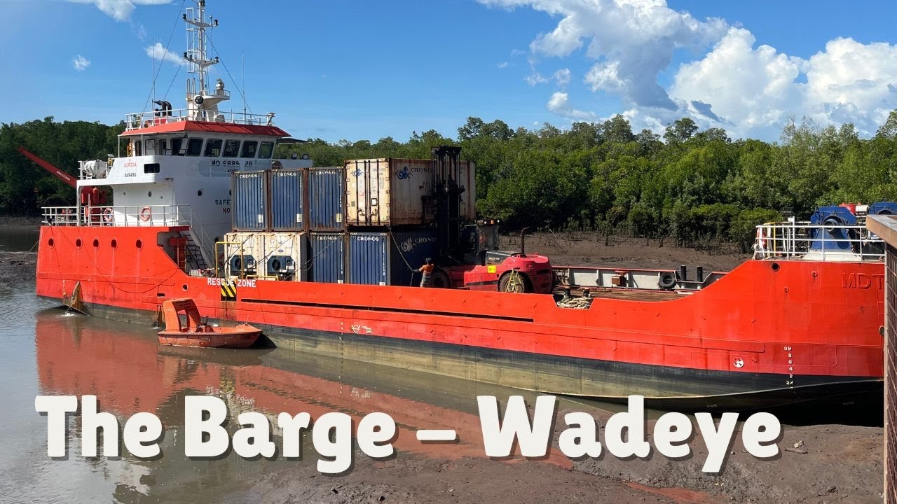 How We Get Our Food - The Barge Wadeye - YouTube