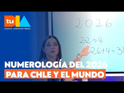 Paula González: ¿Qué dice la numerología del 2026 para Chle y el mundo? | Tu Día