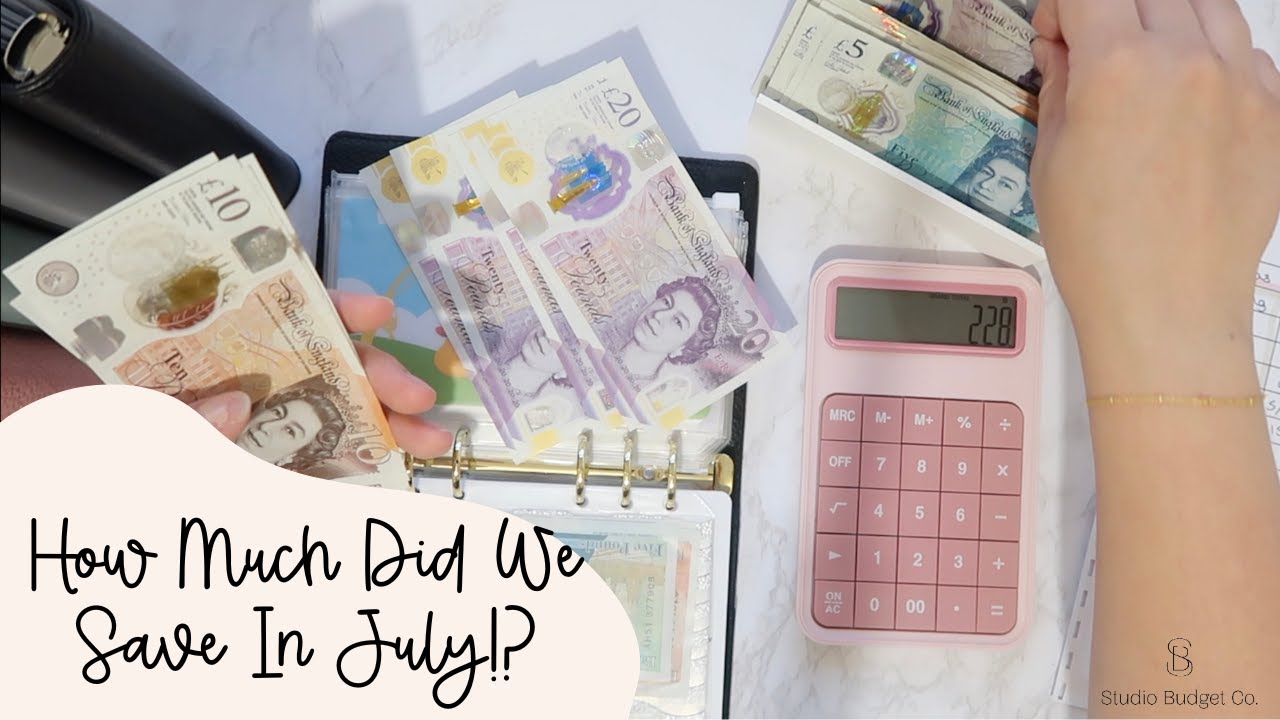 July Check In, What have we saved?! | Cash Stuffing - YouTube