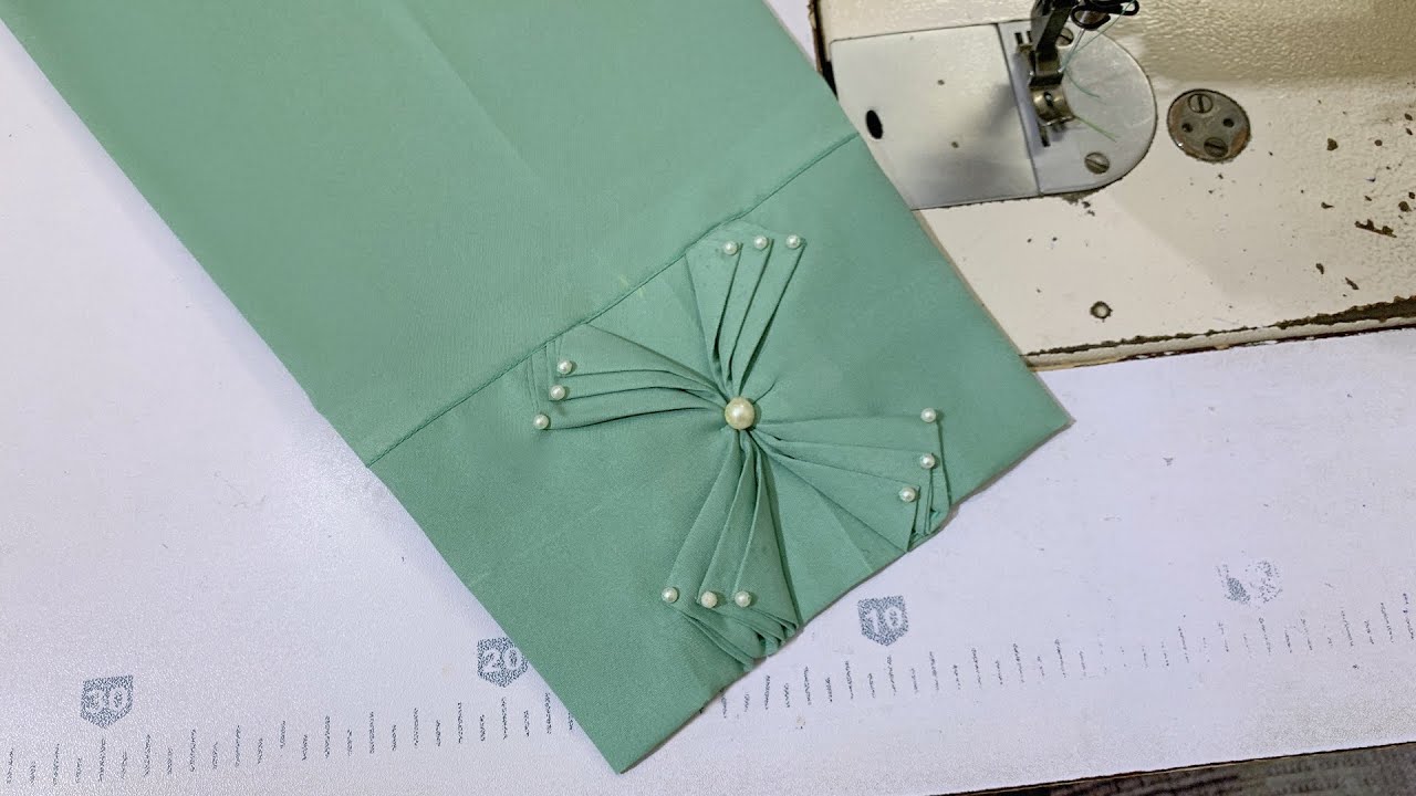 Stylish trouser bottom making using fabric patti - Latest trouser ...