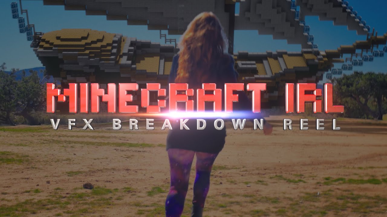Minecraft IRL VFX BREAKDOWN REEL - YouTube