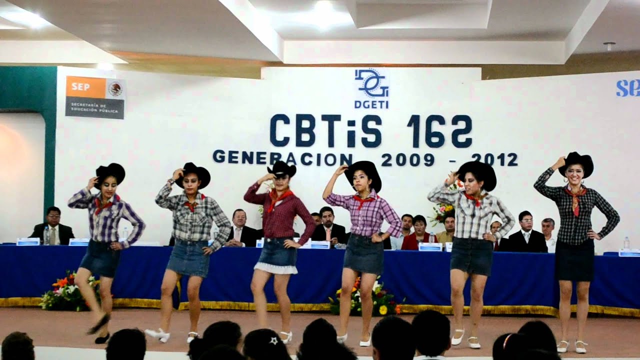 Baile del Edo de Baja California Norte - Clausura 2012, CBTis 162 - YouTube
