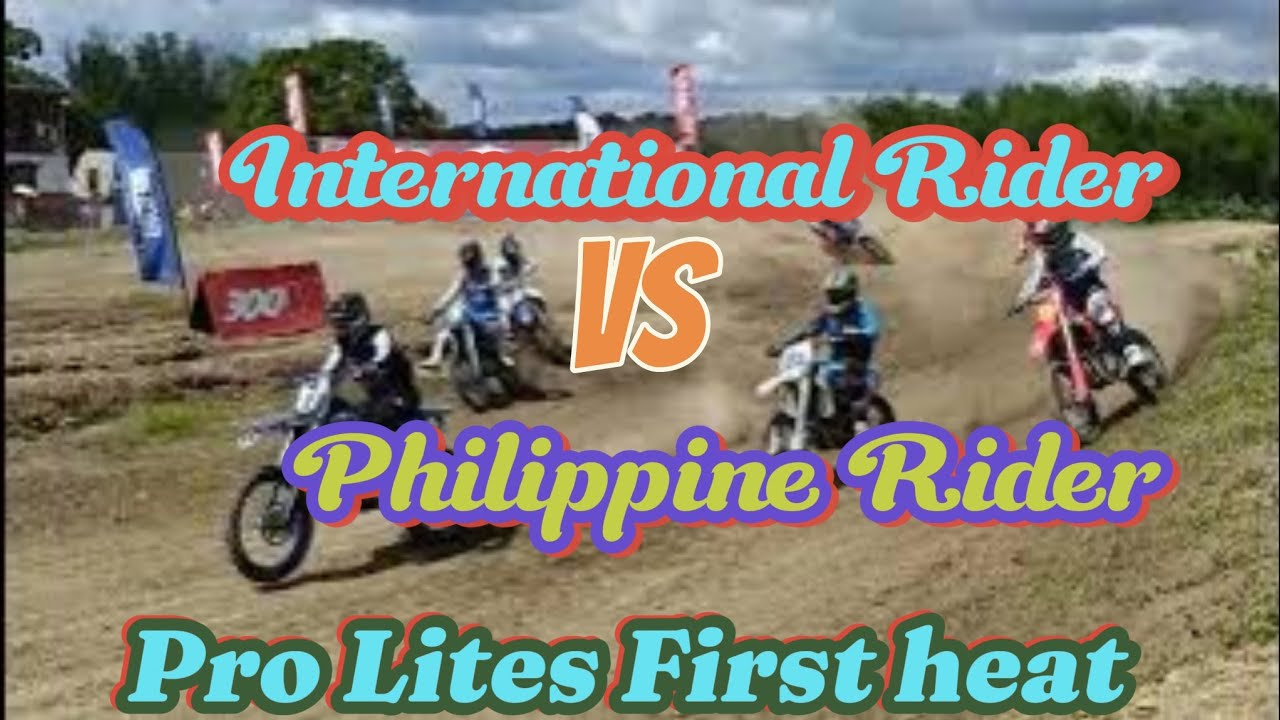 International rider vs Philippines rider.Bornok Mangosong vs Joel Evans ...