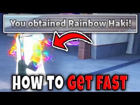 SECRET RAINBOW HAKI in SAILOR PIECE how to GET THE BEST VISUAL HAKI FAST Roblox