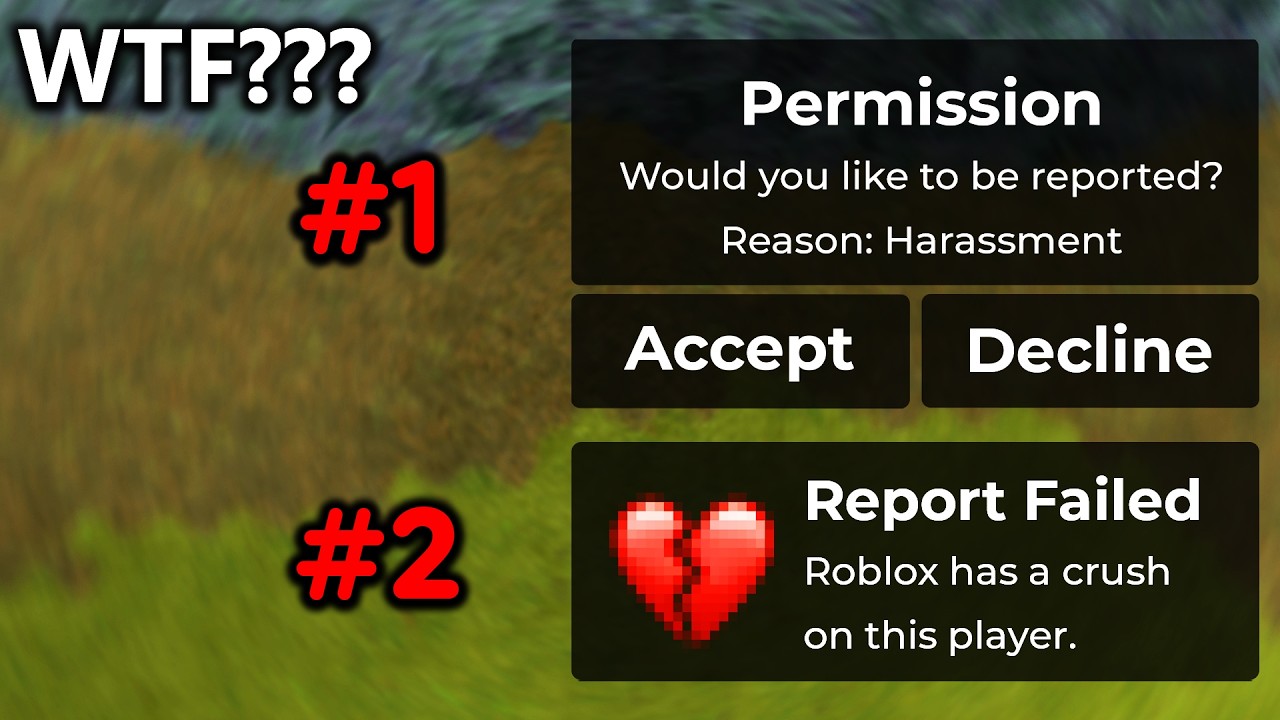 Reasons why reporting never works in Roblox... - YouTube