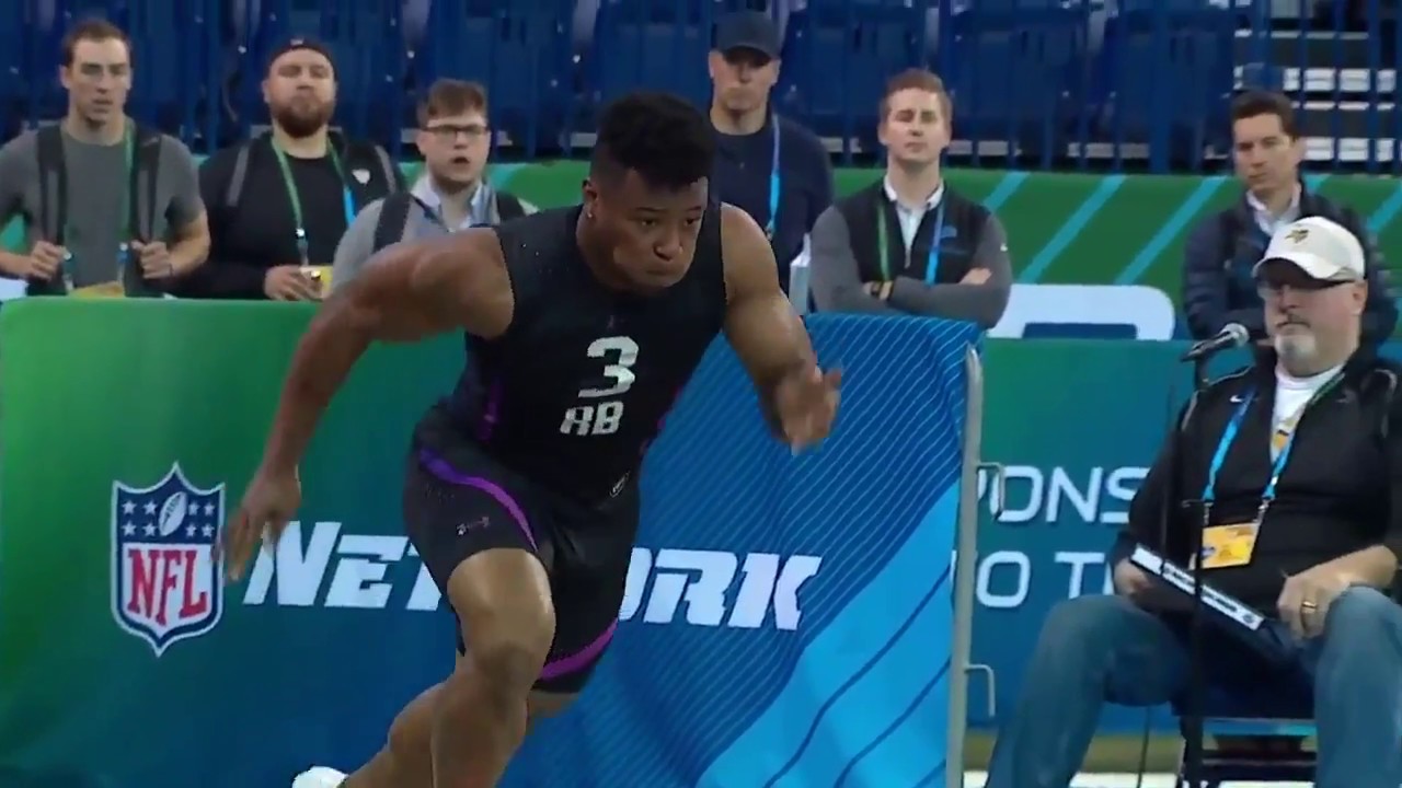 🔥Saquon Barkley 2018 NFL Scouting Combine Highlights🔥 - YouTube