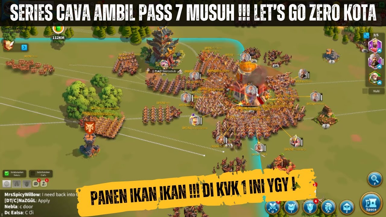 SERIES CAVA SAAT NYA AMBIL PASS 7 MUSUH DAN ZERO2 KOTA !!! - YouTube