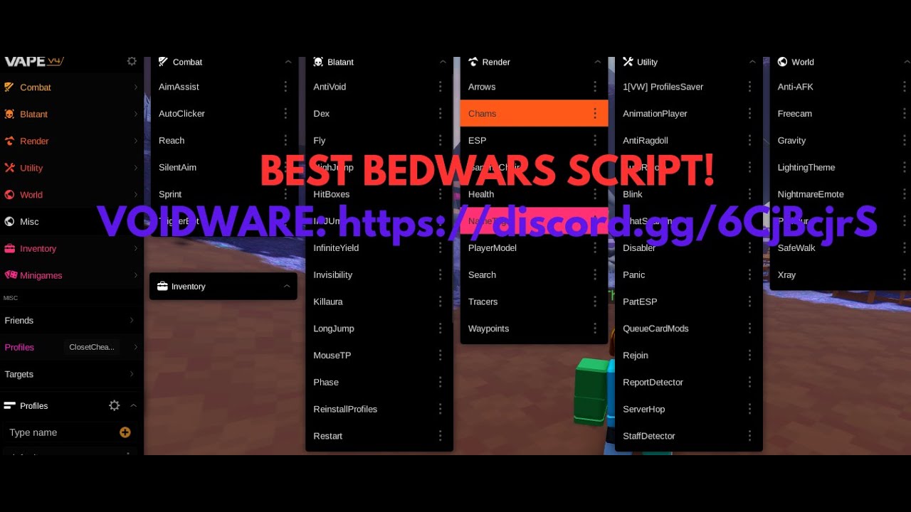 DESTROYING KIDS WITH THE BEST ROBLOX BEDWARS SCRIPT! (IN DESCRIPTION ...