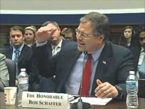 Witness Bob Schaffer Answers Question During Hearing on K-12 Legislation - YouTube