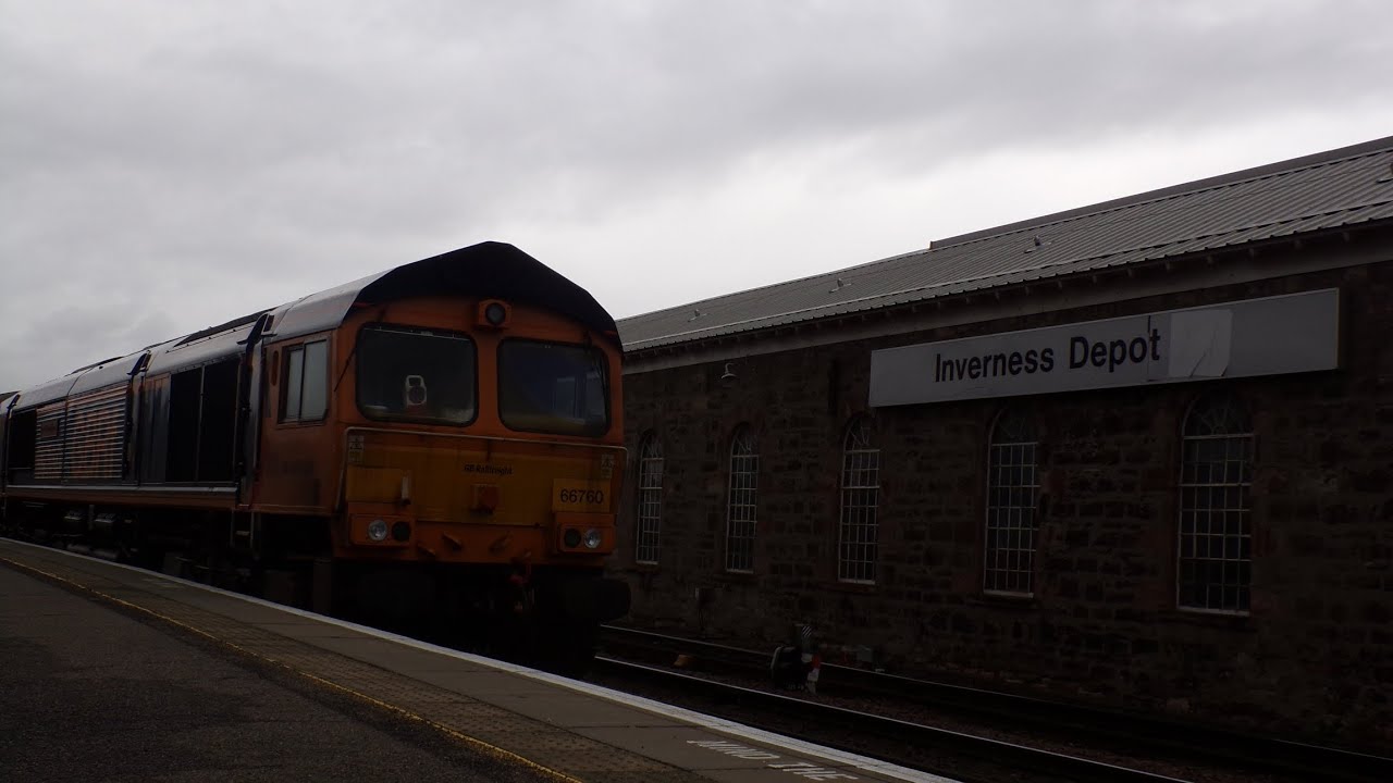 Trains at Inverness 13/04/23! - YouTube