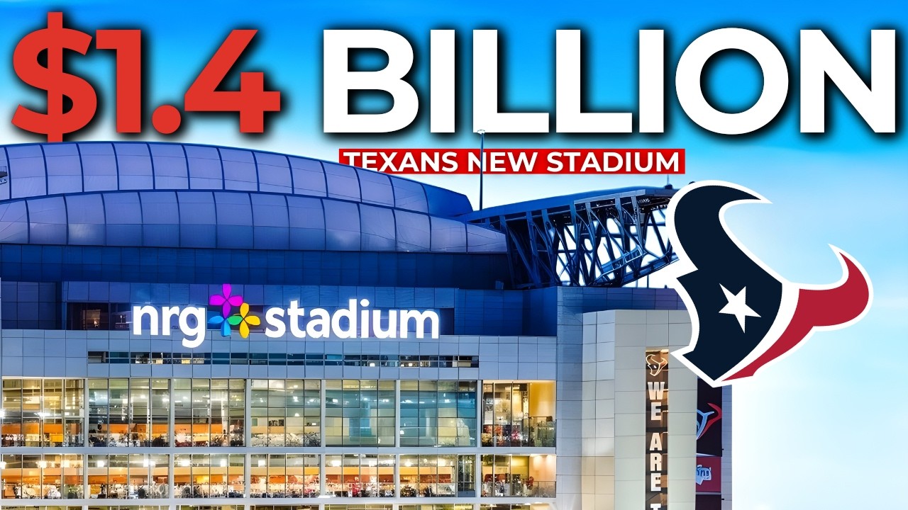 The New $1.4 BN Texans Stadium Revealed - YouTube