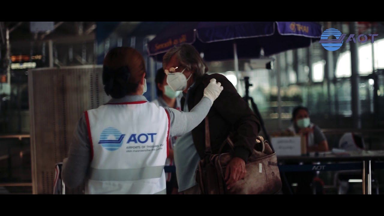 Aot Passenger Loading Bridge covid 19 - YouTube