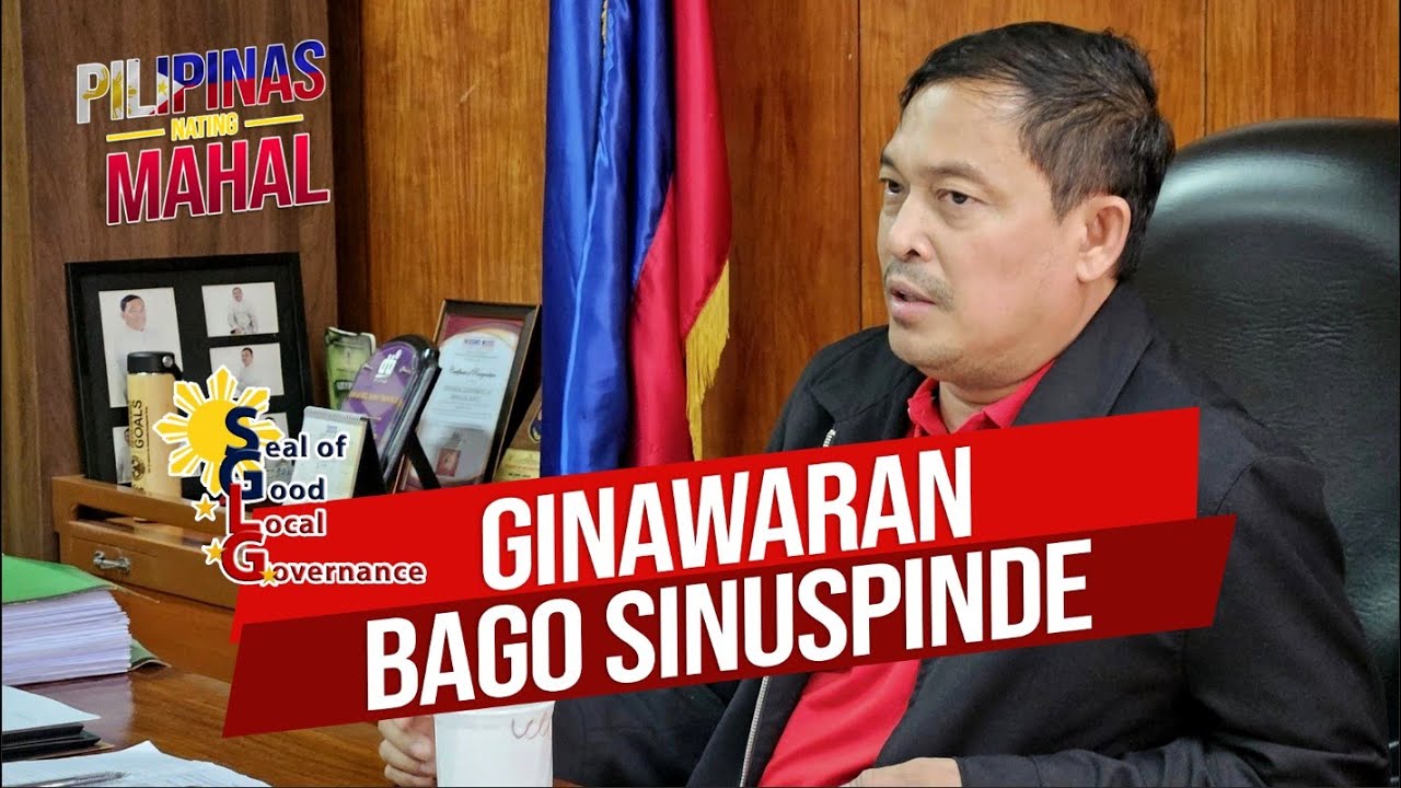 Gov. Edwin Jubahib, ginawaran ng DILG ng Seal of Good Local Governance ...