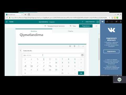 MS Teams proqramında açıq sualın yerləşdirilməsi və testə foto və ya videonun əlavə olunması