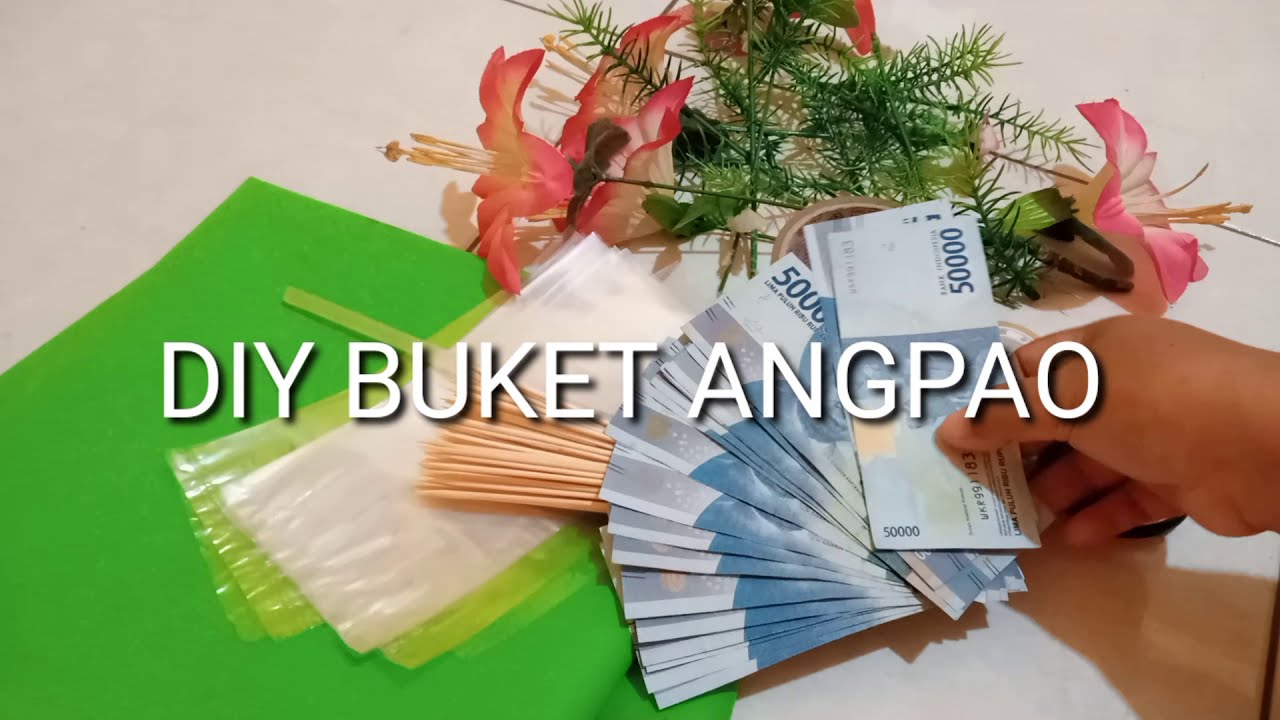 DIY ANGPAO BOUQUET - YouTube