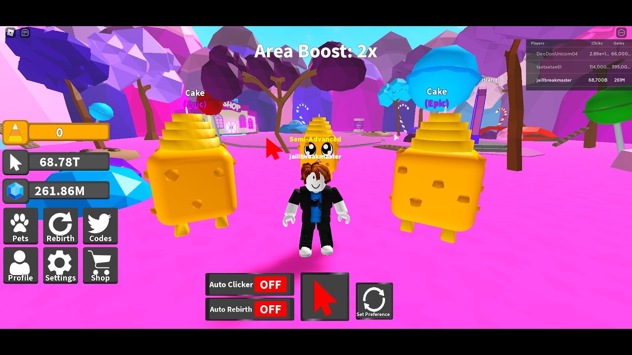 Playing roblox [🖱️X5 Clicks!🖱️] Clicker Legends - YouTube