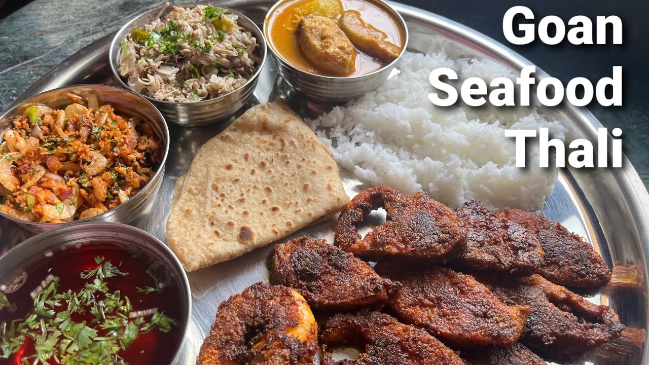 Authentic Goan Seafood (Ravas Fish) Thali Recipe #goanfood #goanrecipe ...