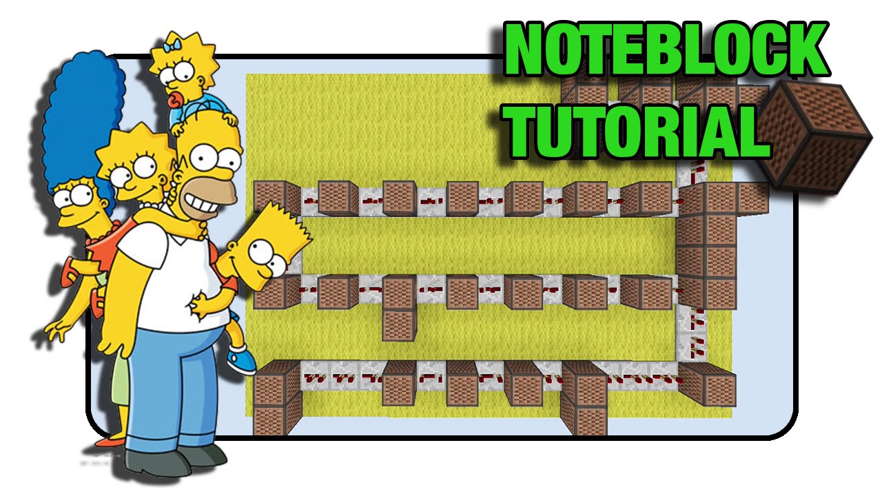 Simpsons Doorbell - Note Block "Tutorial" (Minecraft Xbox/Ps3) - YouTube